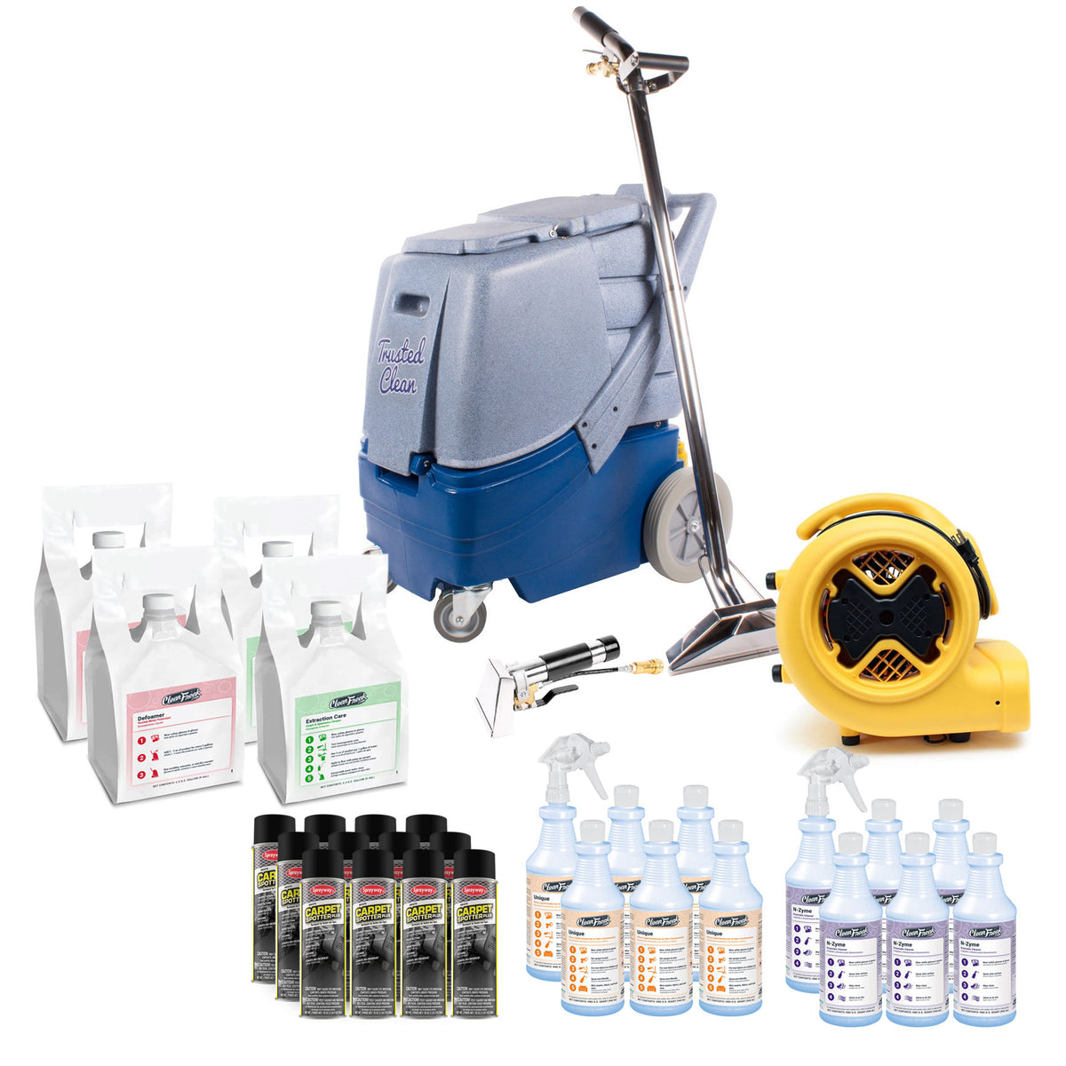 Trusted Clean 'Ultimate' Portable Heated Carpet Cleaning Machine ...