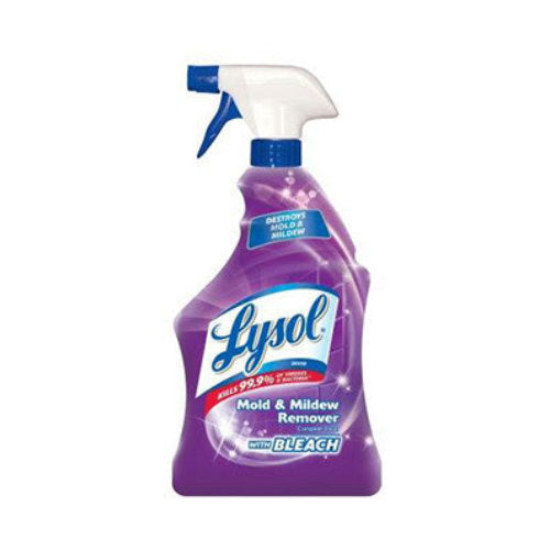 Case of 12 Lysol Complete Clean Mold & Mildew Cleaner with Bleach 32oz ...