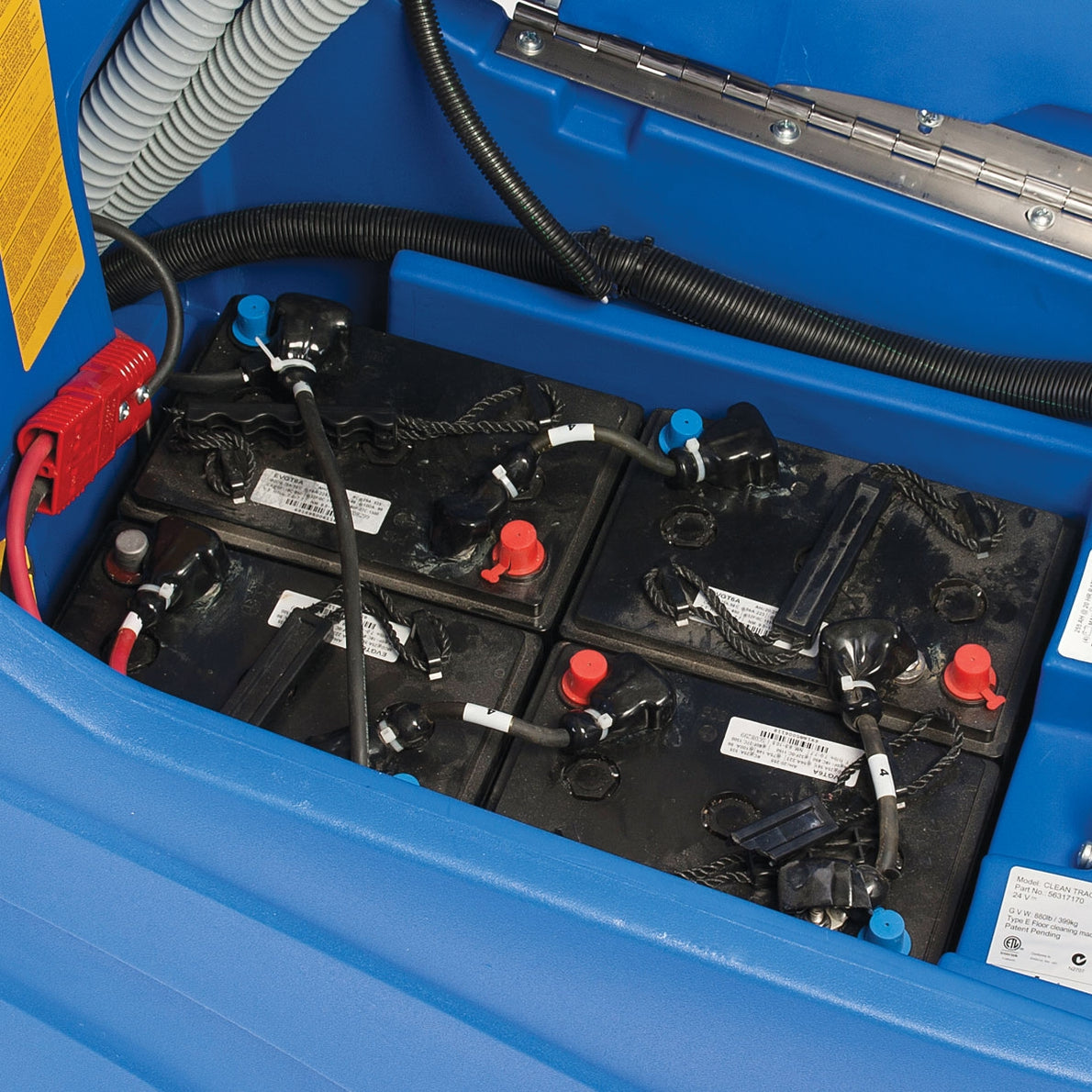 Clarke® 20 Gallon 100 PSI Self-Contained Battery Powered Extractor - 24 ...