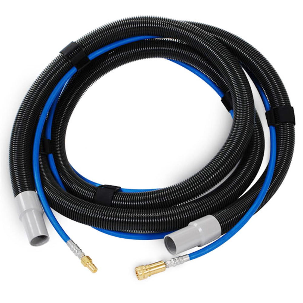 1.5" x 25' Vacuum Hose & 3/8" Solution Line for Carpet Extractors ...